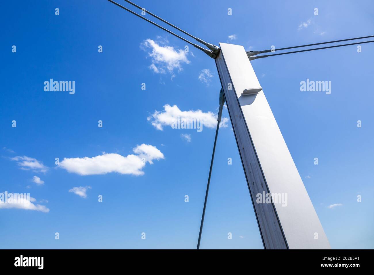Blue sky pole hi-res stock photography and images - Alamy