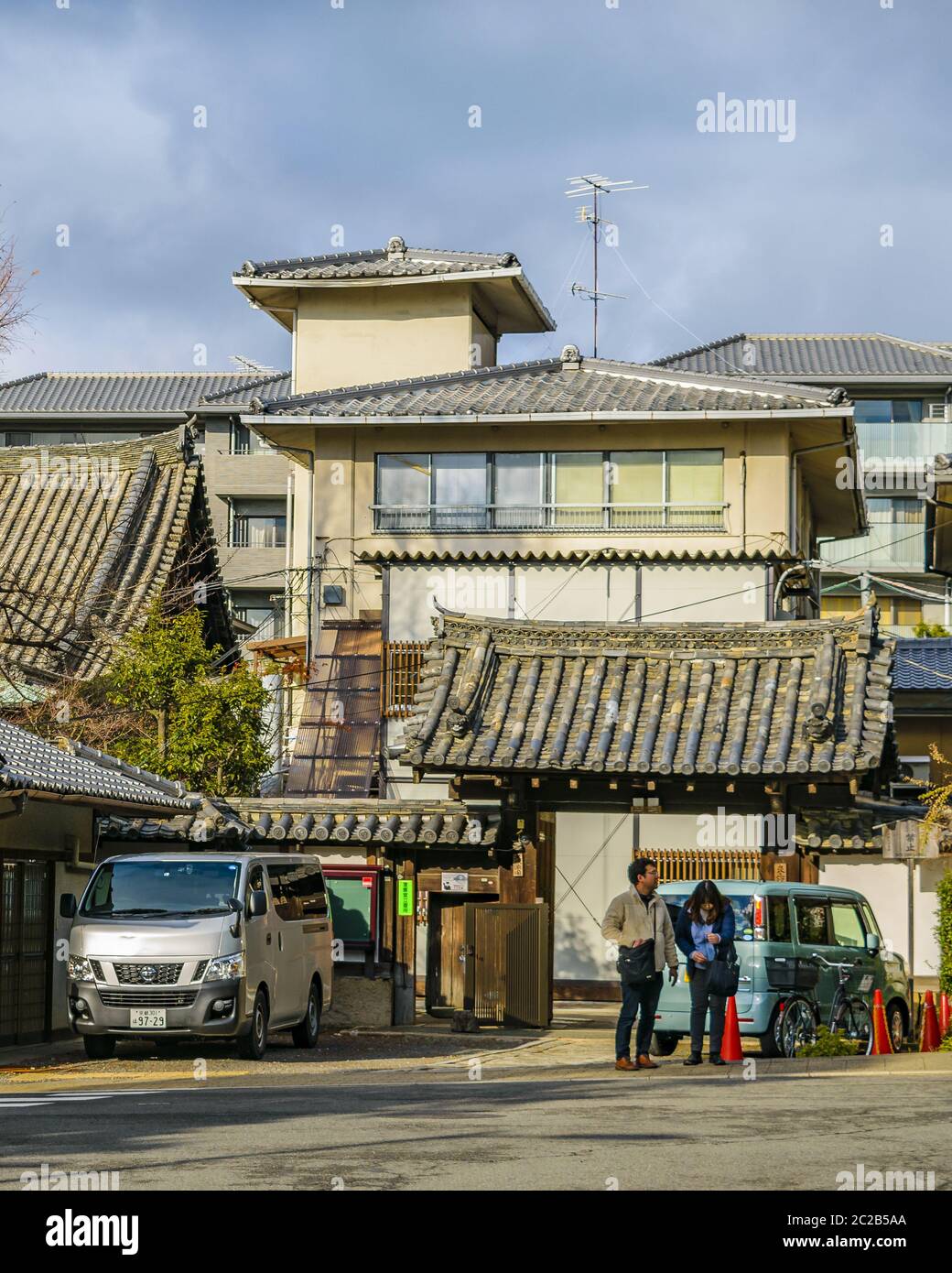 Kyoto Urban Scene, Japan Stock Photo - Alamy