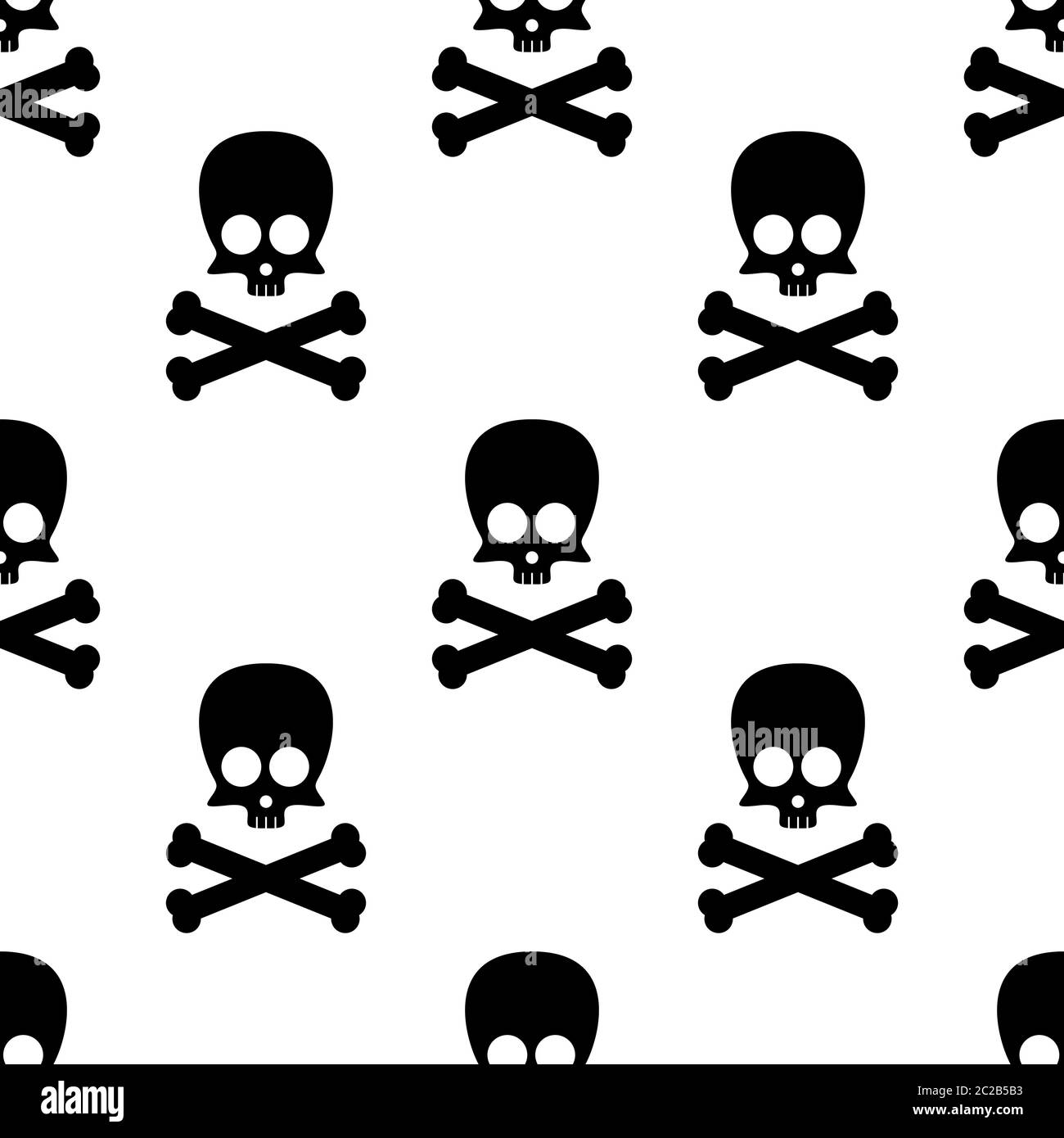 Cute Skull And Crossbones Background