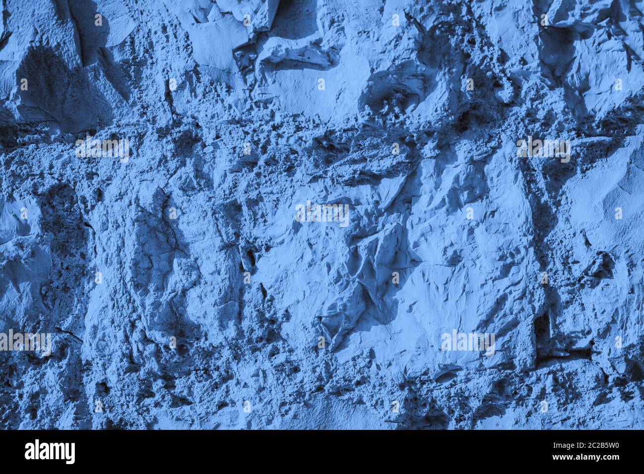 Blue wall with sandstone texture. Stone surface texture background ...