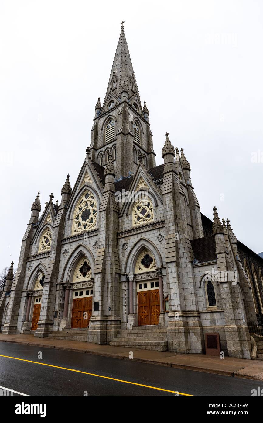 The Cathedral of Halifax in Canada Stock Photo - Alamy