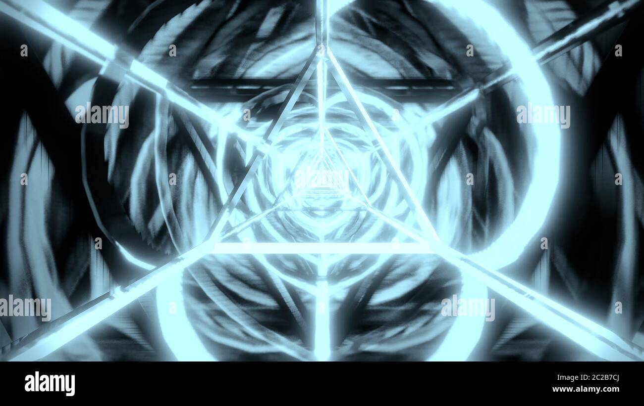 abstract colorful multicolor triangle and shapes design 3d illustration ...