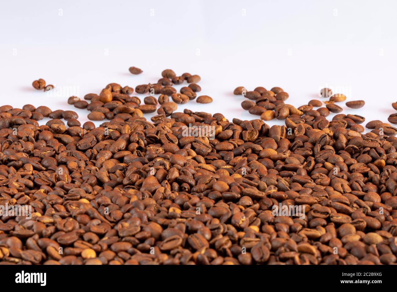 Drinking coffee beans and coffee Stock Photo - Alamy
