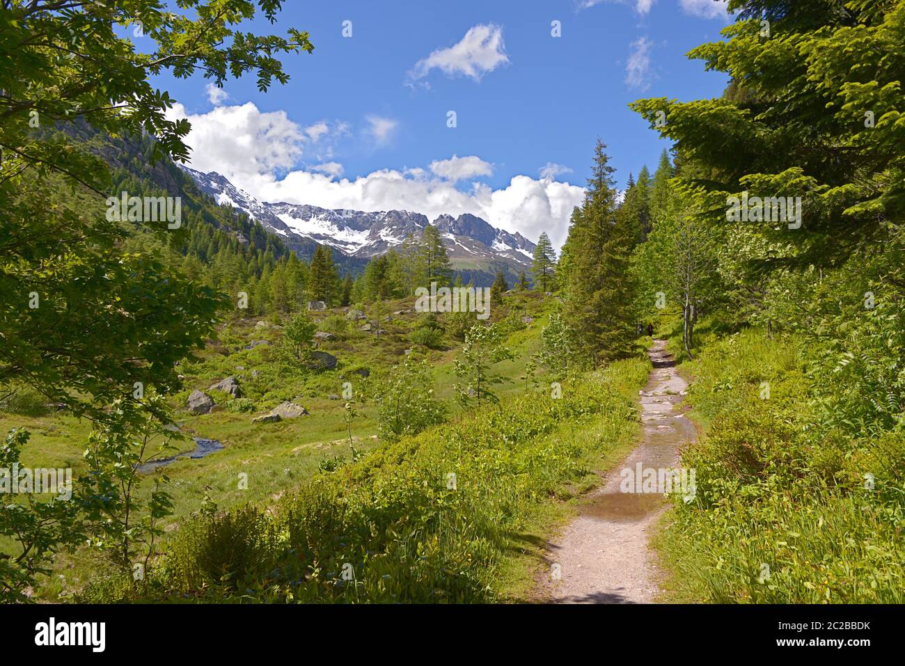 Mountain pass of Montets Stock Photo - Alamy