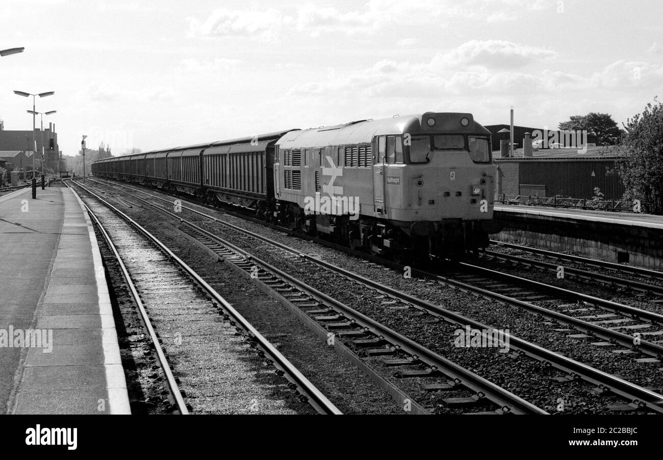 Class 31 diesel locomotive Black and White Stock Photos & Images - Alamy