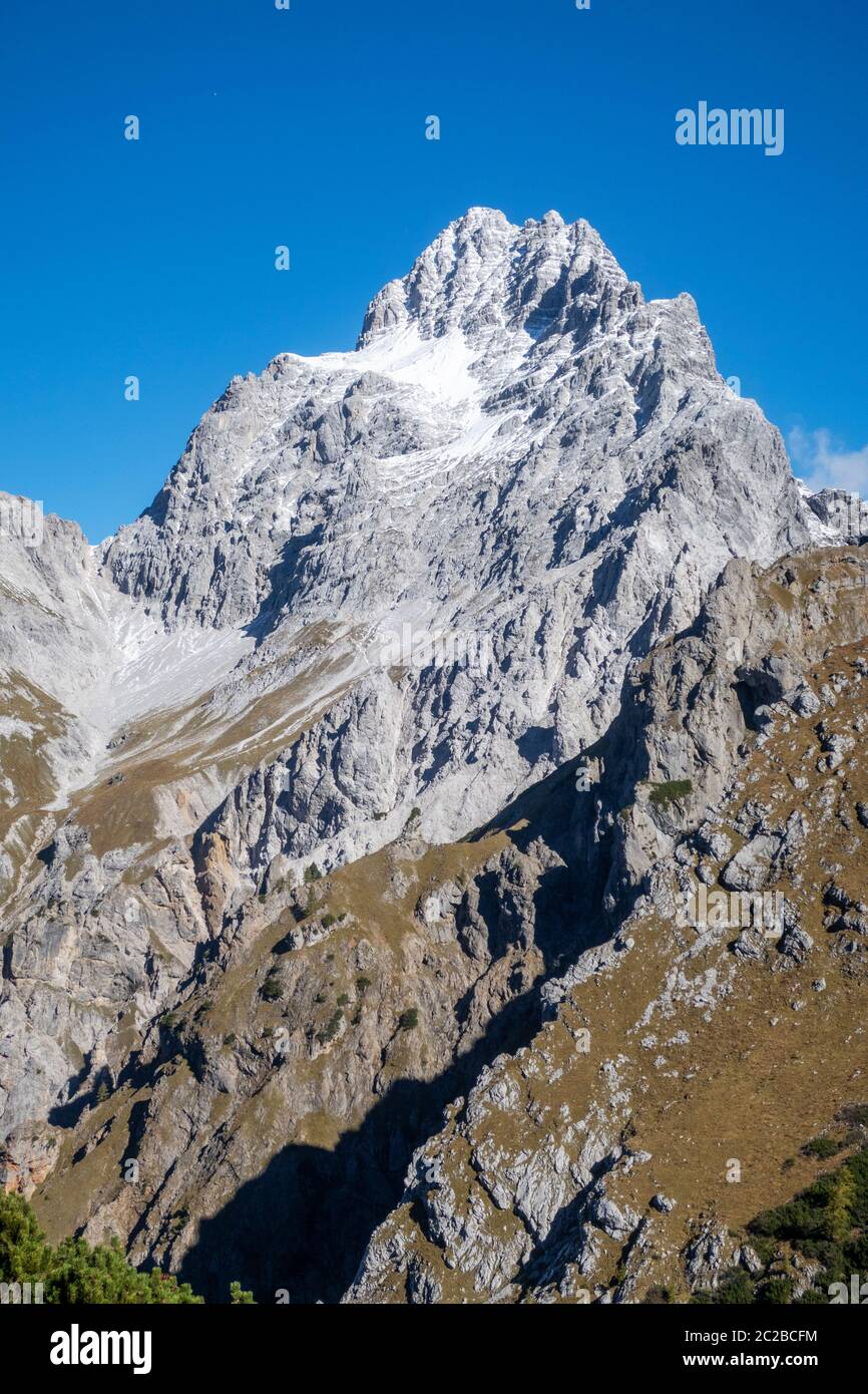 Watzmann summit ridge snow hi-res stock photography and images - Alamy