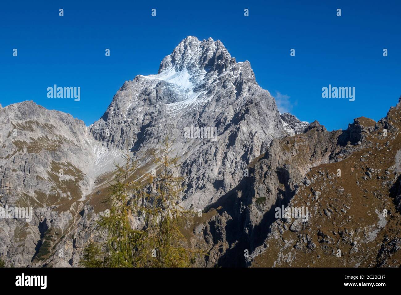 Watzmann summit ridge snow hi-res stock photography and images - Alamy