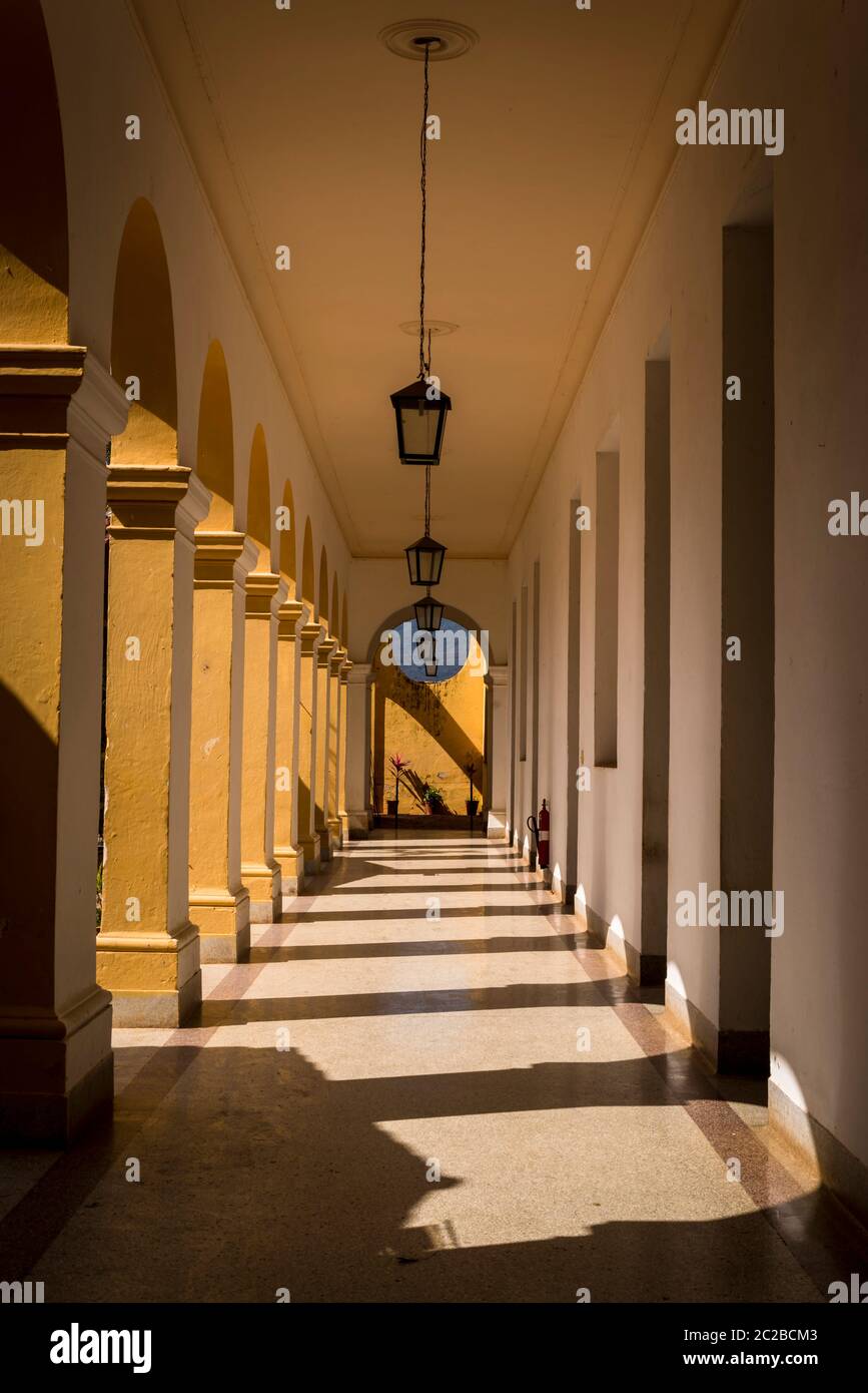 Arcade of atrium of the Saint Francis of Assisi Monastery, Trinidad ...