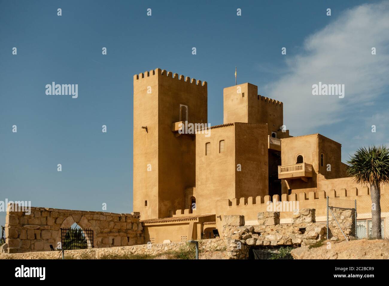 San Miguel, Alicante, Spain - June 09 2019 : the Castle de Conesa ...