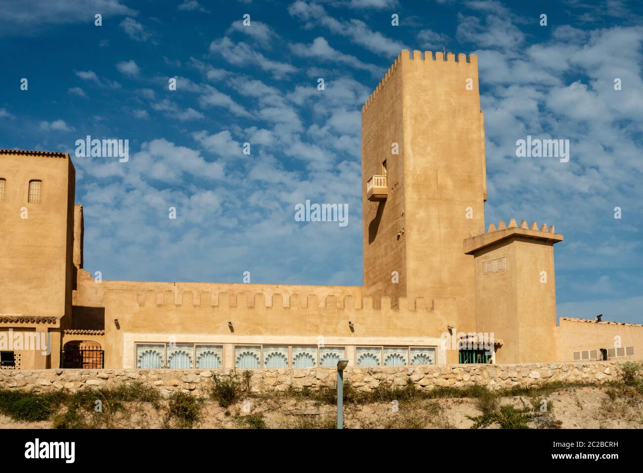 San Miguel, Alicante, Spain - June 09 2019 : the Castle de Conesa ...