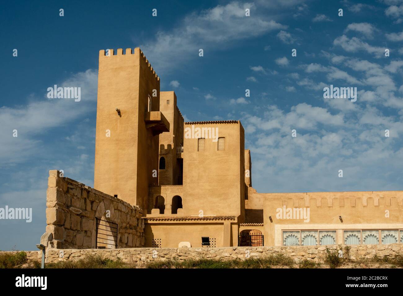 San Miguel, Alicante, Spain - June 09 2019 : the Castle de Conesa ...