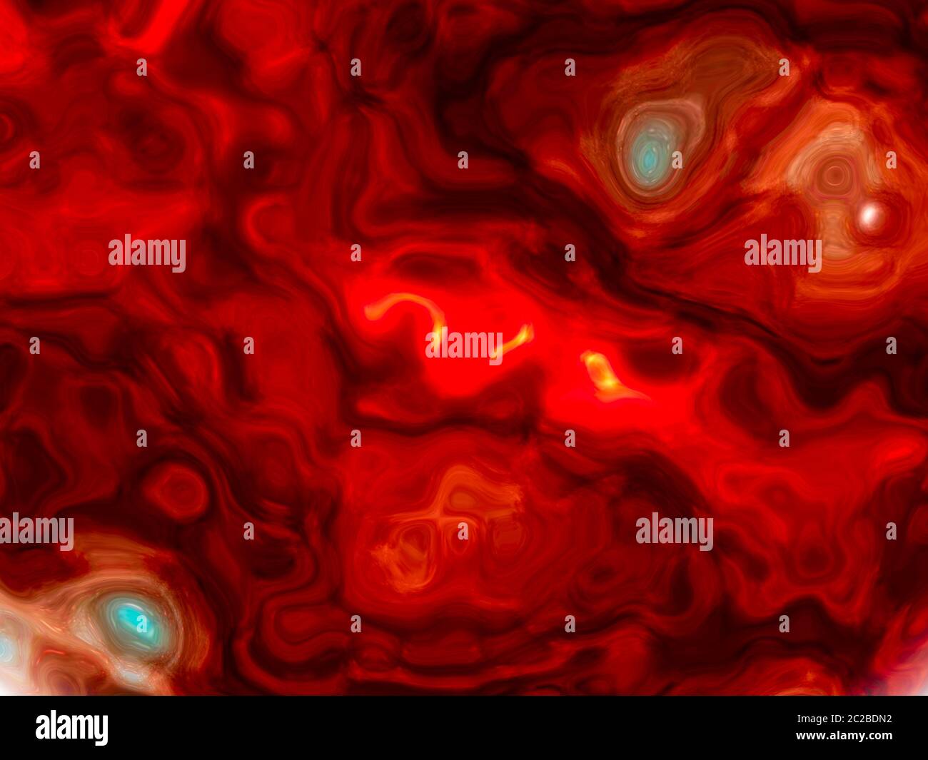 red turbulences in a liquid Stock Photo - Alamy