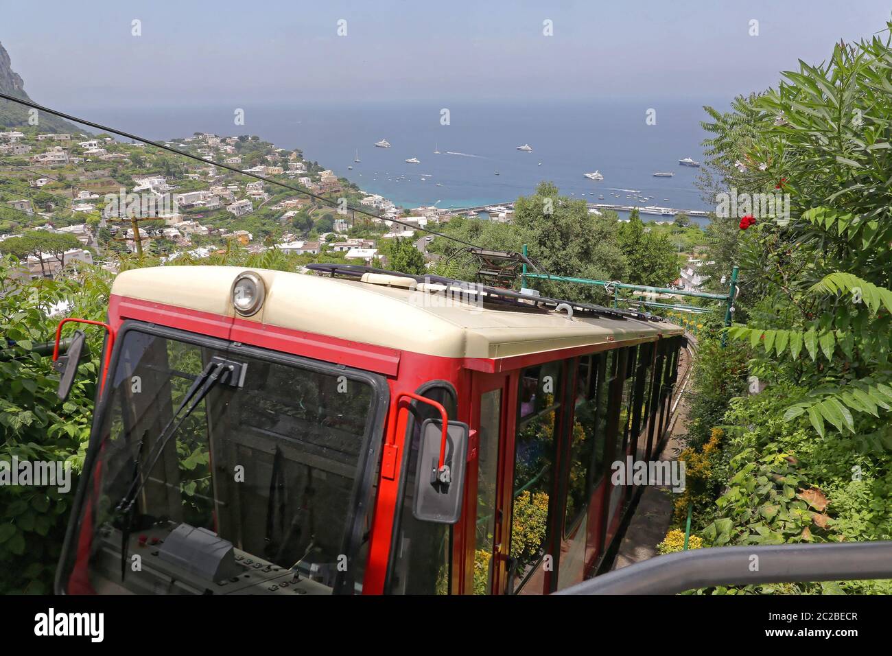 Funicular railway capri hi-res stock photography and images - Alamy