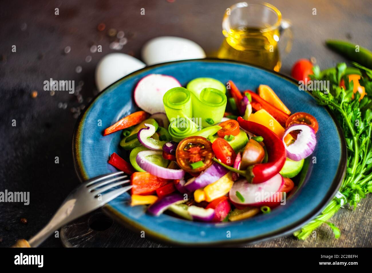Healthy food concept Stock Photo - Alamy
