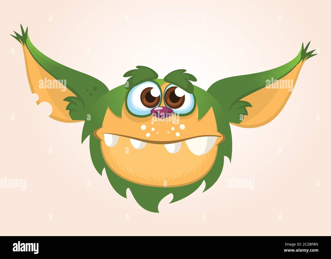 Cartoon monster.Vector illustration Stock Vector Image & Art - Alamy
