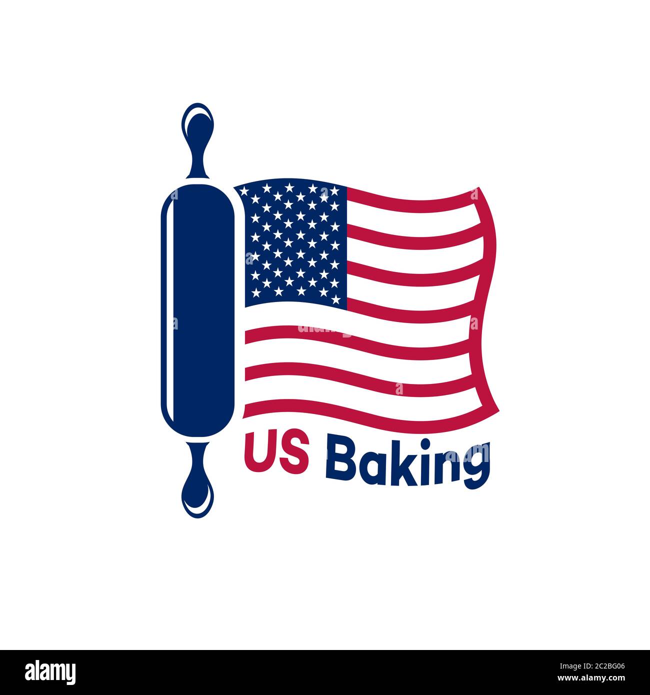 Rolling flag Cut Out Stock Images & Pictures - Alamy