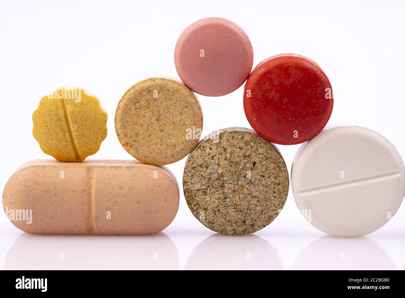 Pharmaceutical industry drugs pills vitamins Stock Photo - Alamy