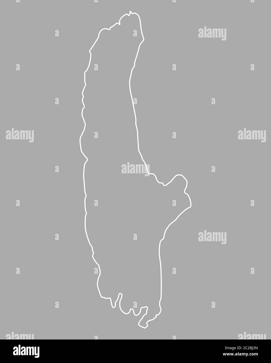 Map of lake ammersee Black and White Stock Photos & Images - Alamy