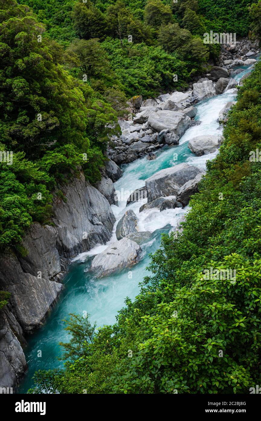 Haast river rapids hi-res stock photography and images - Alamy