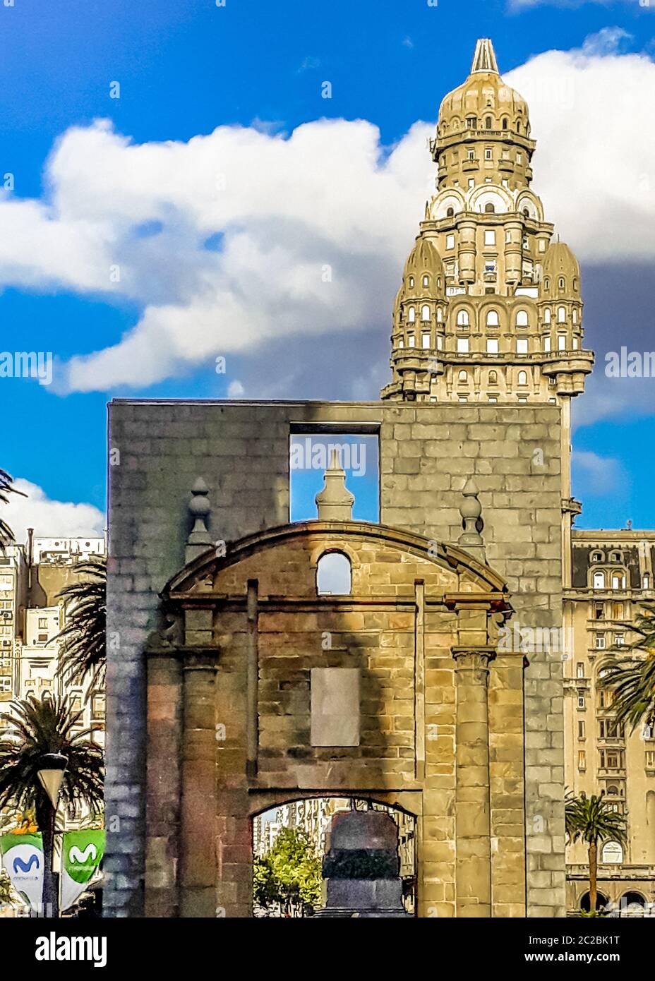 Ciudadela Colonial Door, Montevideo, Uruguay Stock Photo - Alamy