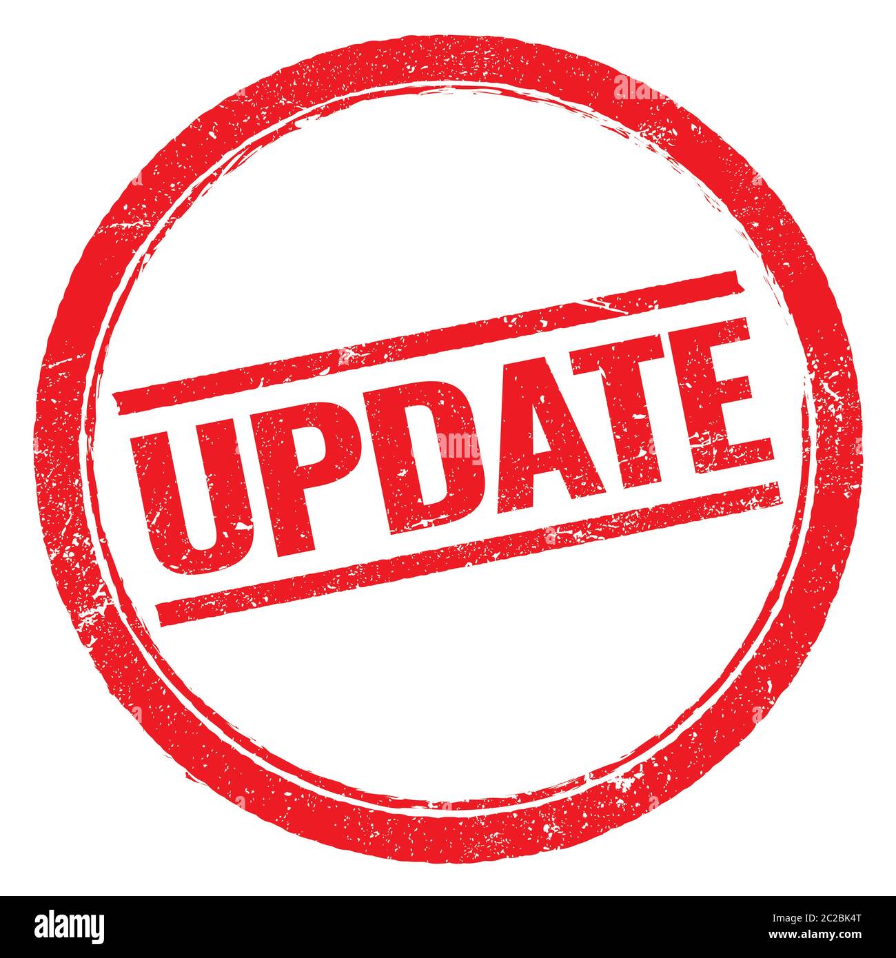 Update sign round vintage hi-res stock photography and images - Alamy