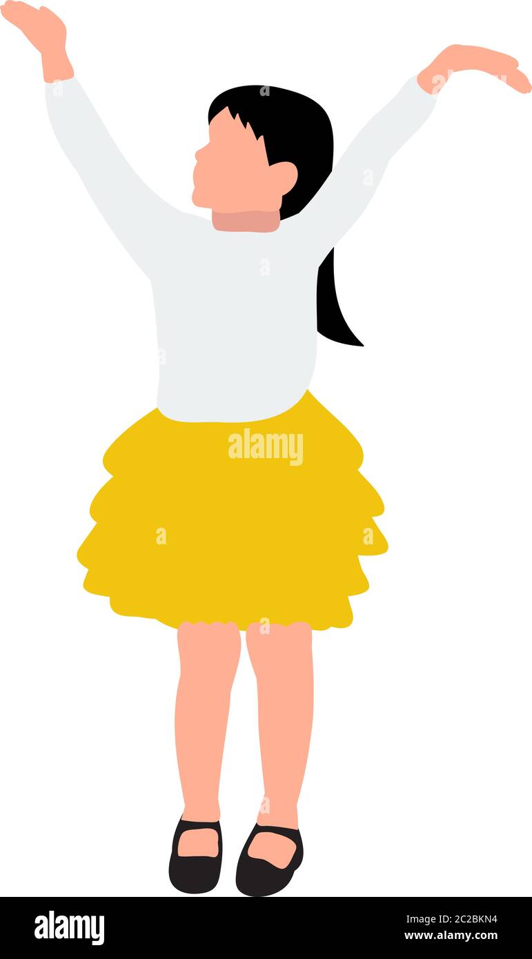 faceless children rejoicing Stock Vector Image & Art - Alamy