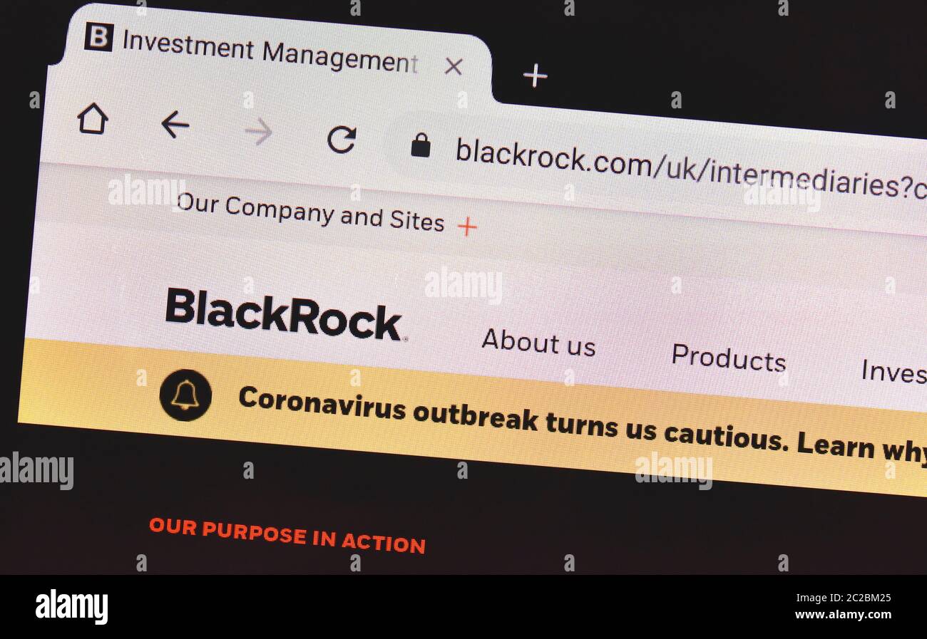 Blackrock investment management hi-res stock photography and images - Alamy