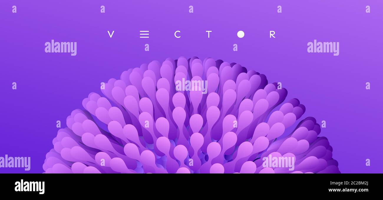 Sphere. Element for design. 3d vector illustration for science ...