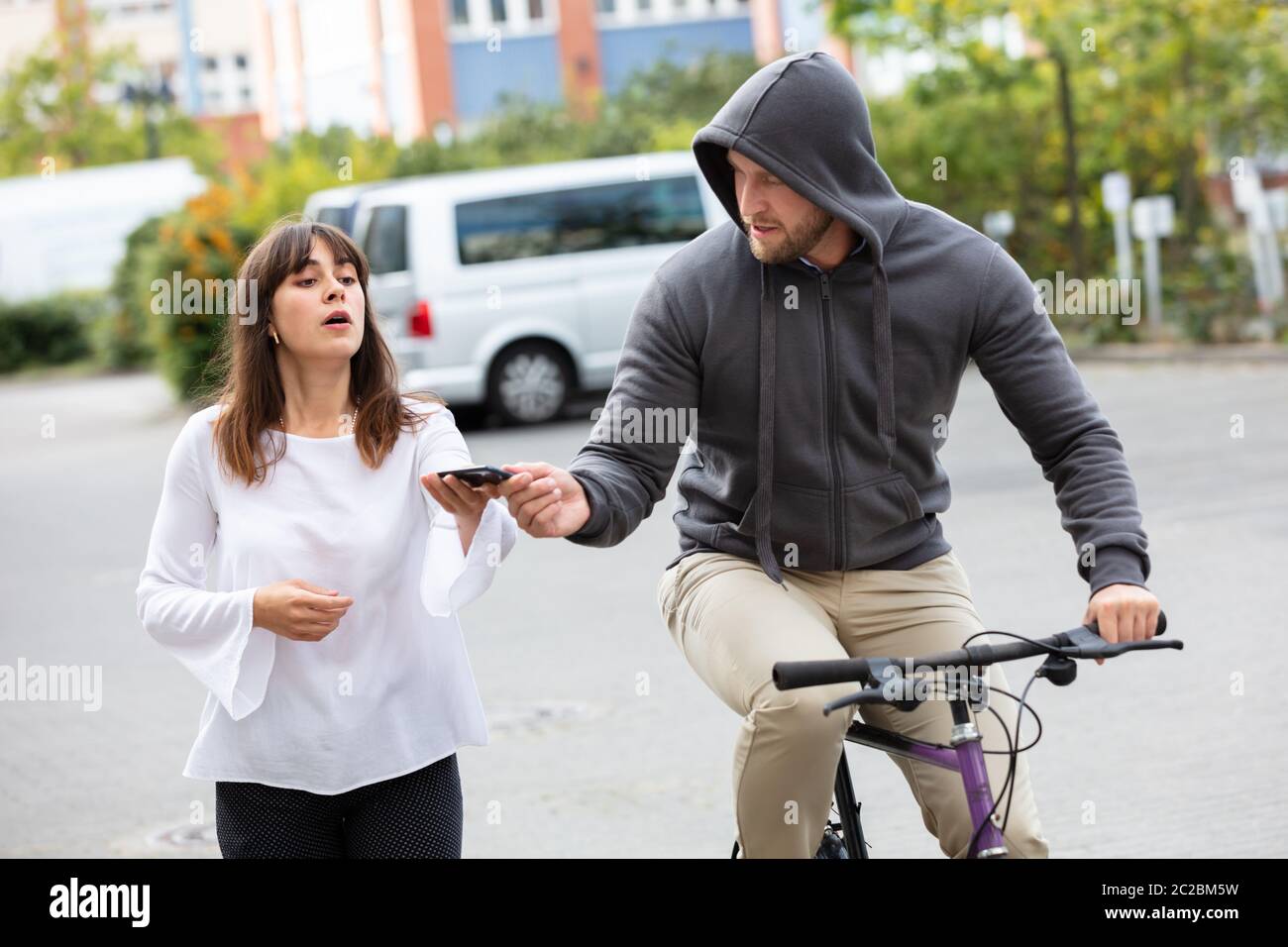 Snatching mobile phone hi-res stock photography and images - Alamy