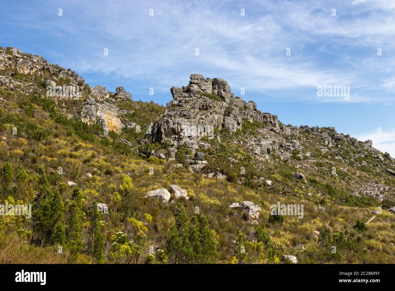 beautiful landscpae of the Bain's Kloof, Wellington, Western Cape ...