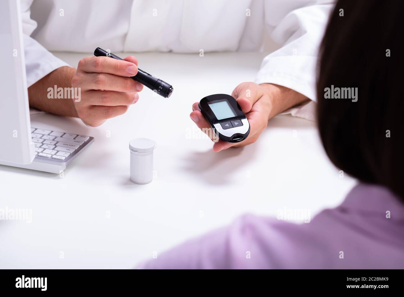 Digital glucometer hi-res stock photography and images - Alamy