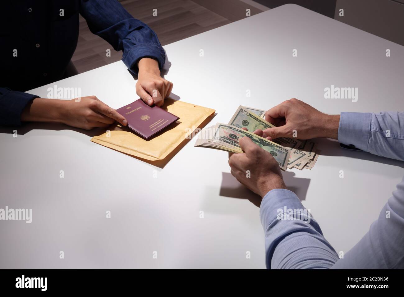 Forged passport hi-res stock photography and images - Alamy