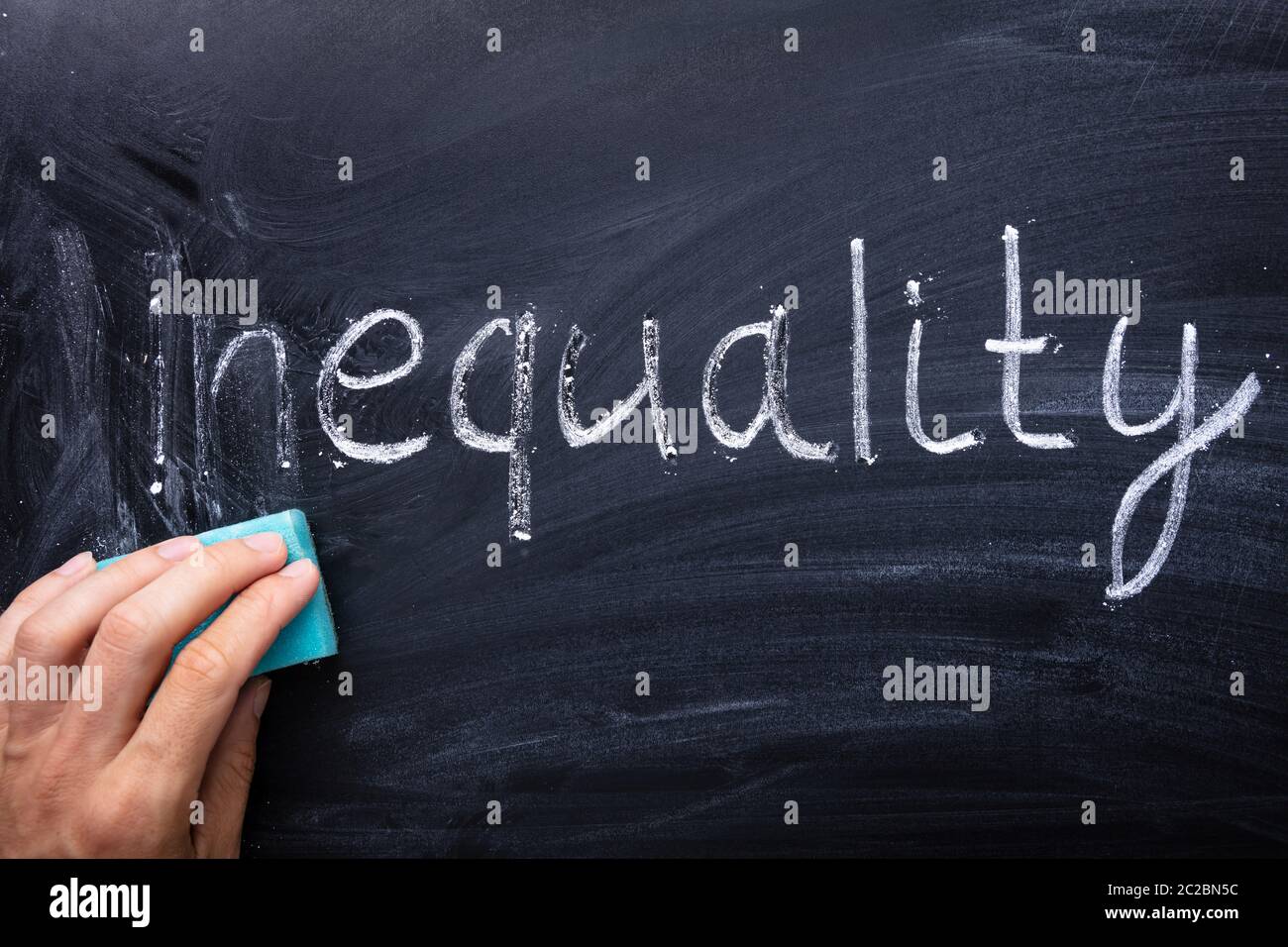 Erasing chalkboard hi-res stock photography and images - Alamy