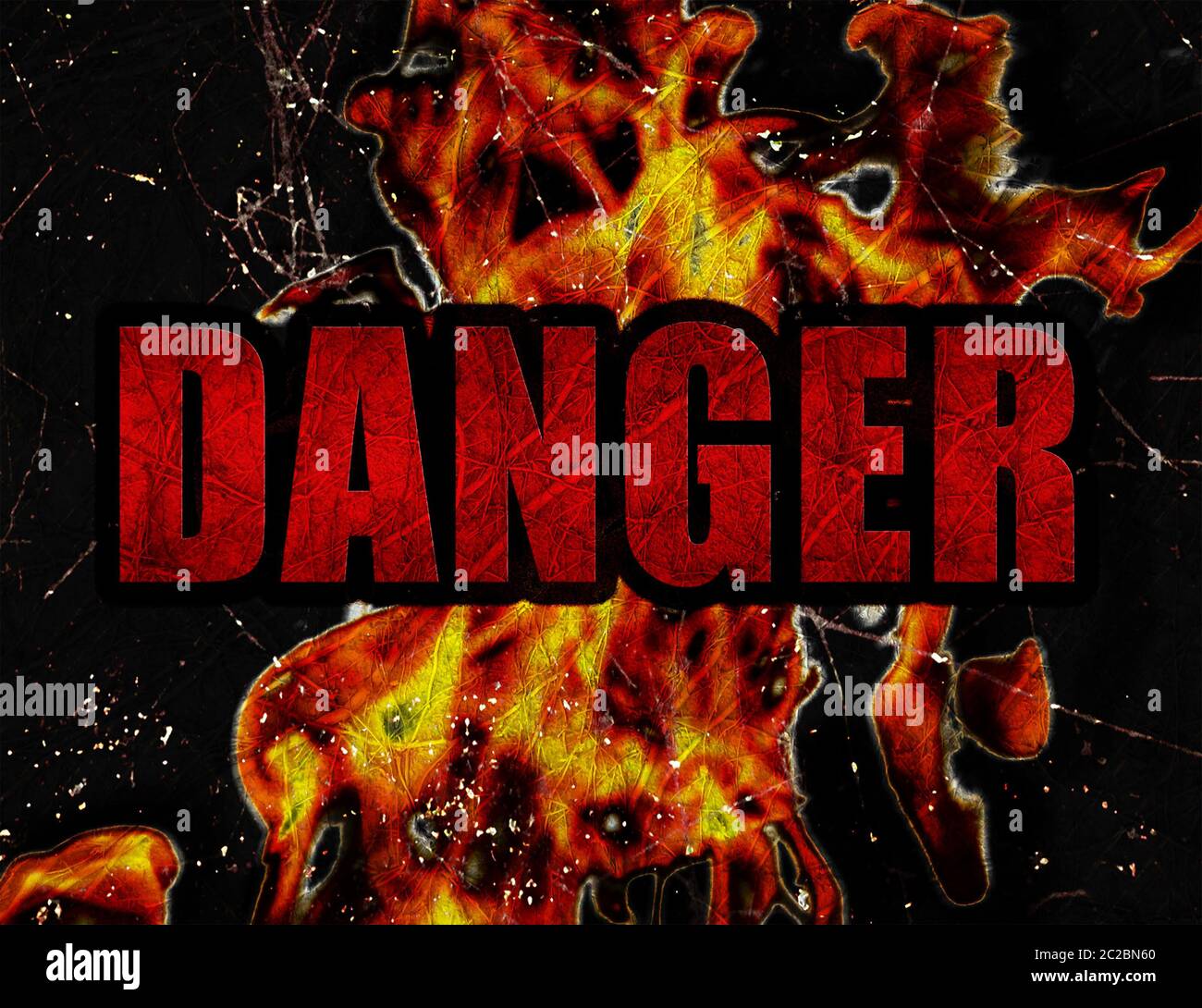 Danger Concept Background Stock Photo - Alamy