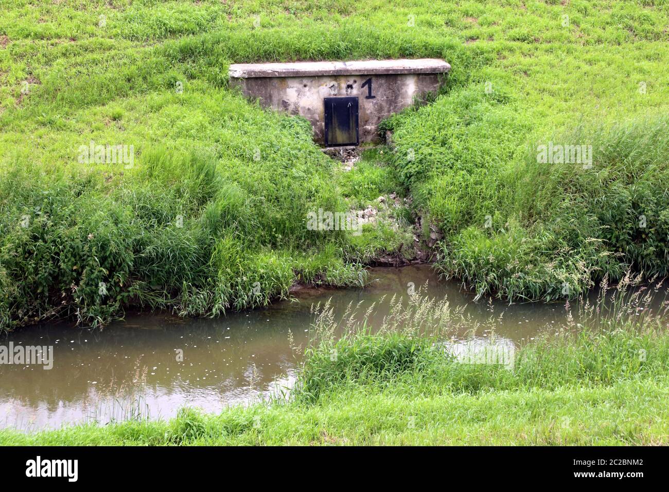 Storm drain outlet hi-res stock photography and images - Alamy