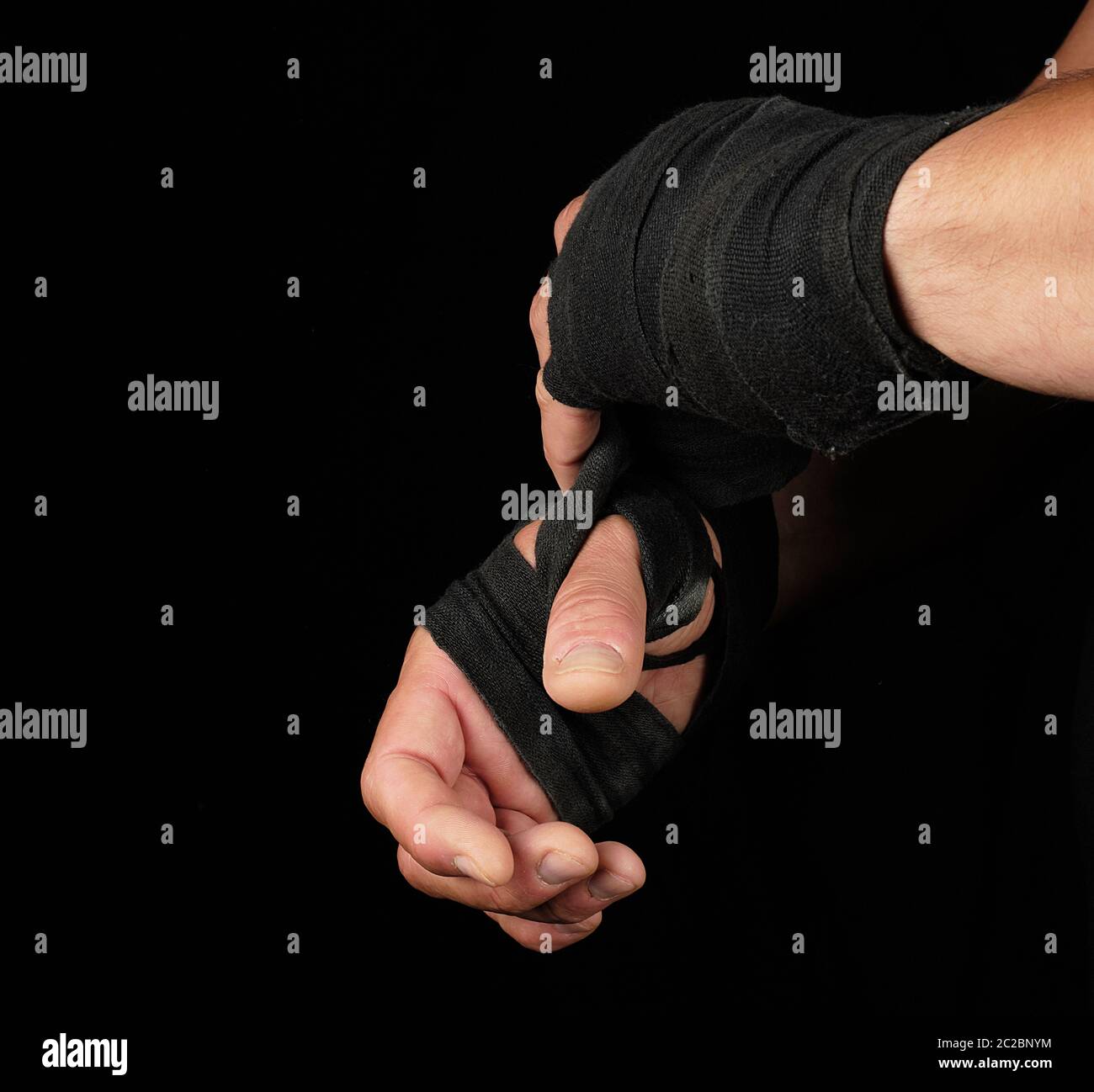 Young man wraps hi-res stock photography and images - Alamy