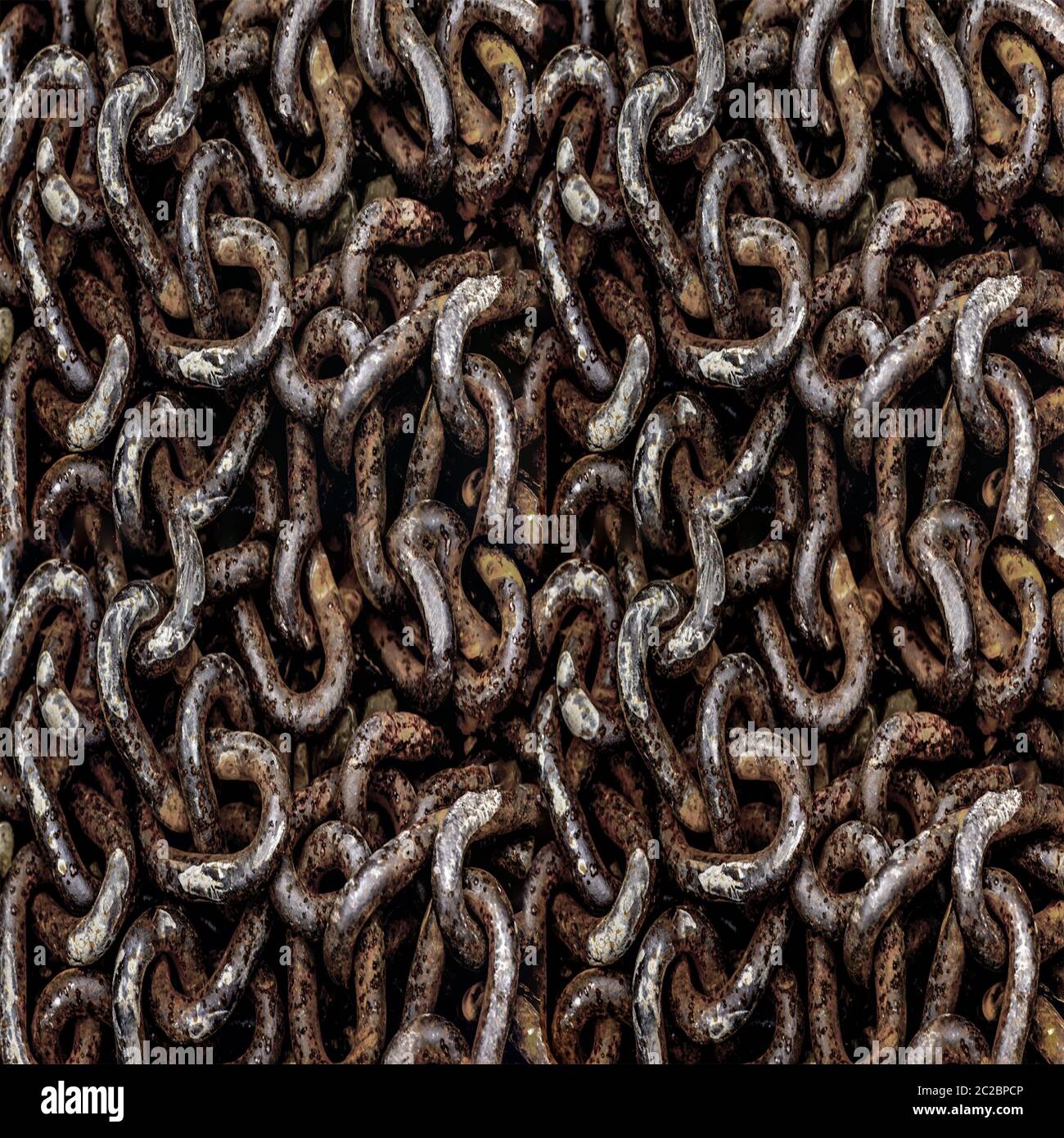 Pile of chains hi-res stock photography and images - Alamy