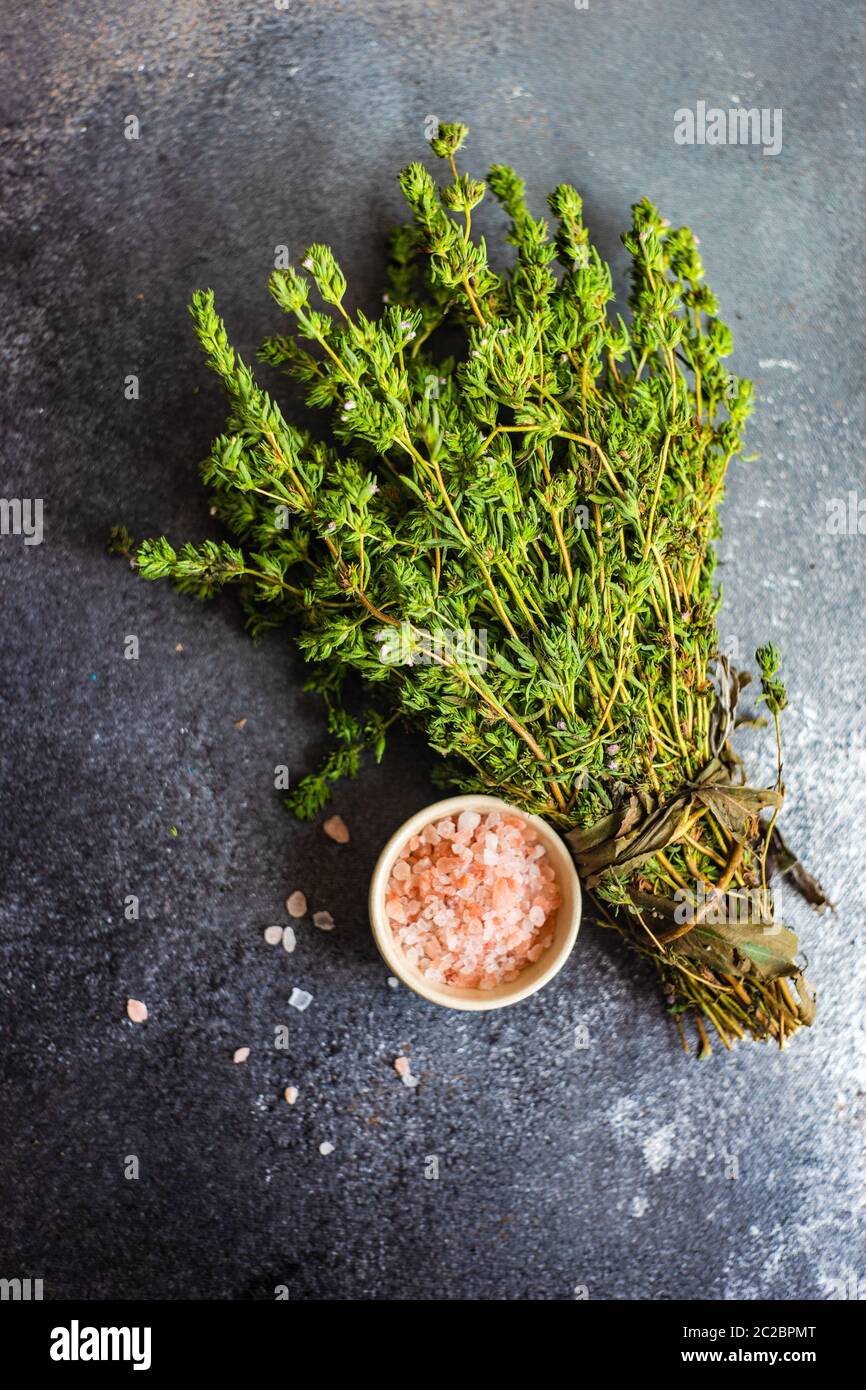 Ombalo herb and sea salt Stock Photo - Alamy