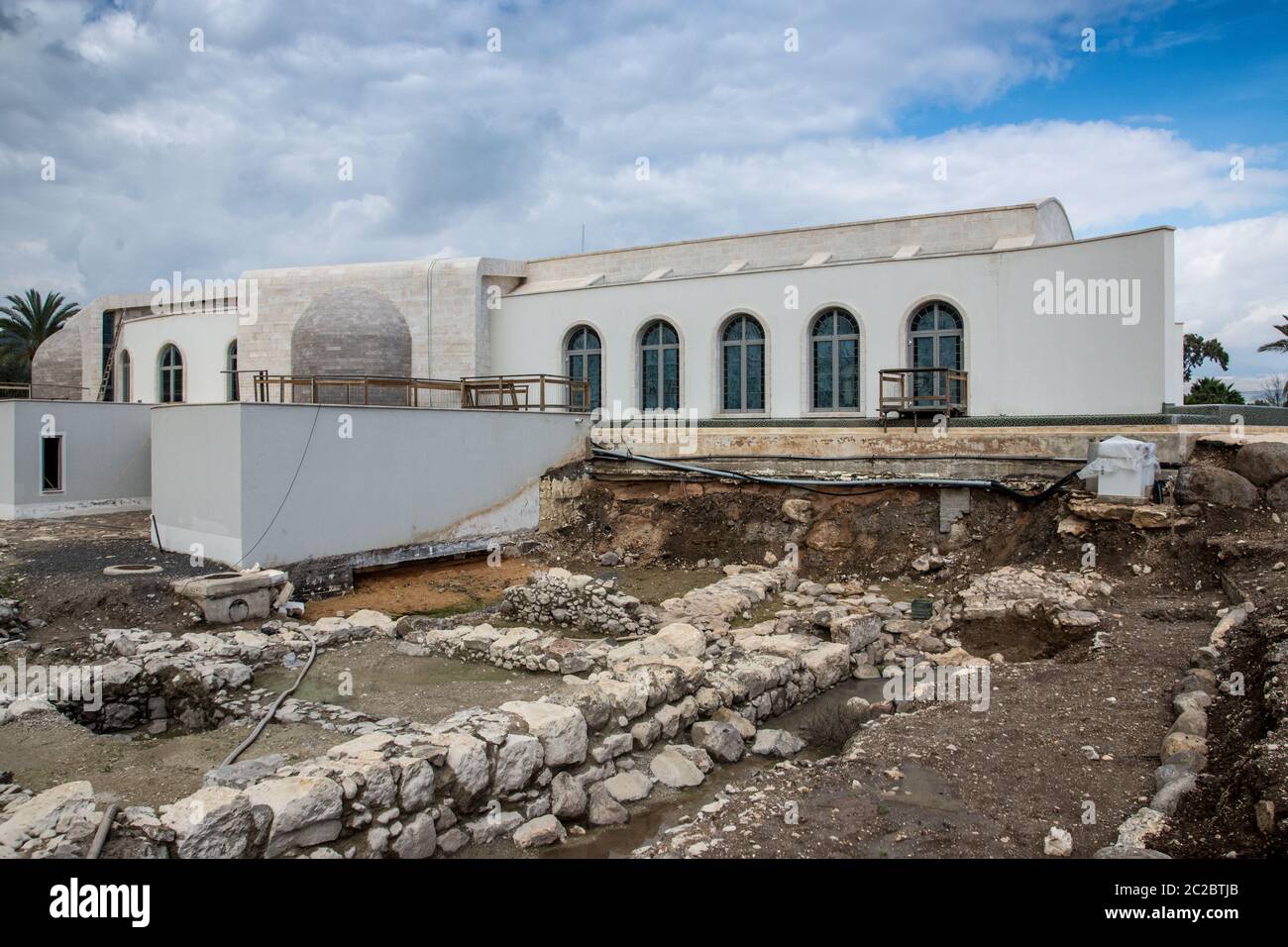 The Magdala Spirituality center [that houses a replica of Jesus' boat ...