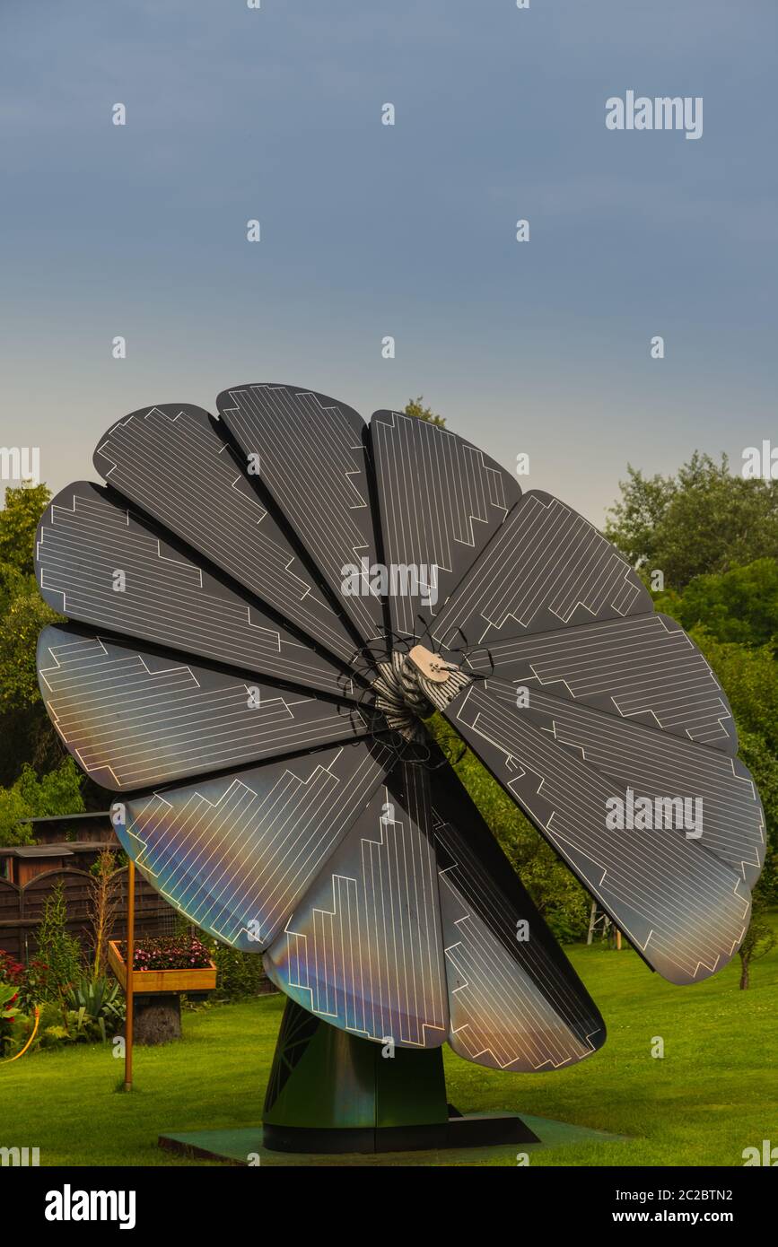 power generation plant in the garden Stock Photo - Alamy