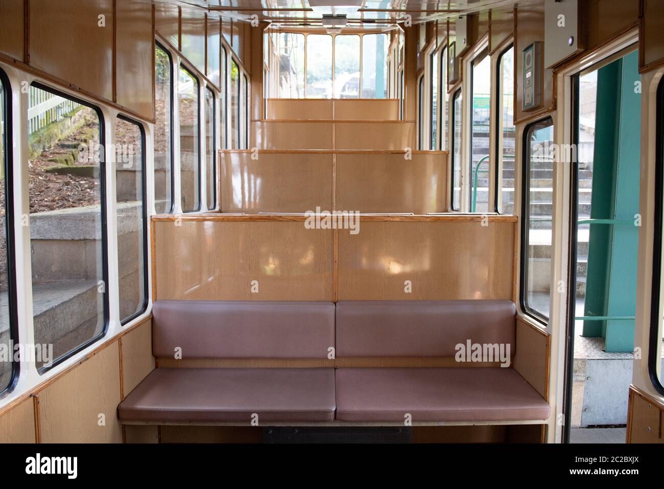 Dresden, Germany. 17th June, 2020. The passenger compartment of a ...