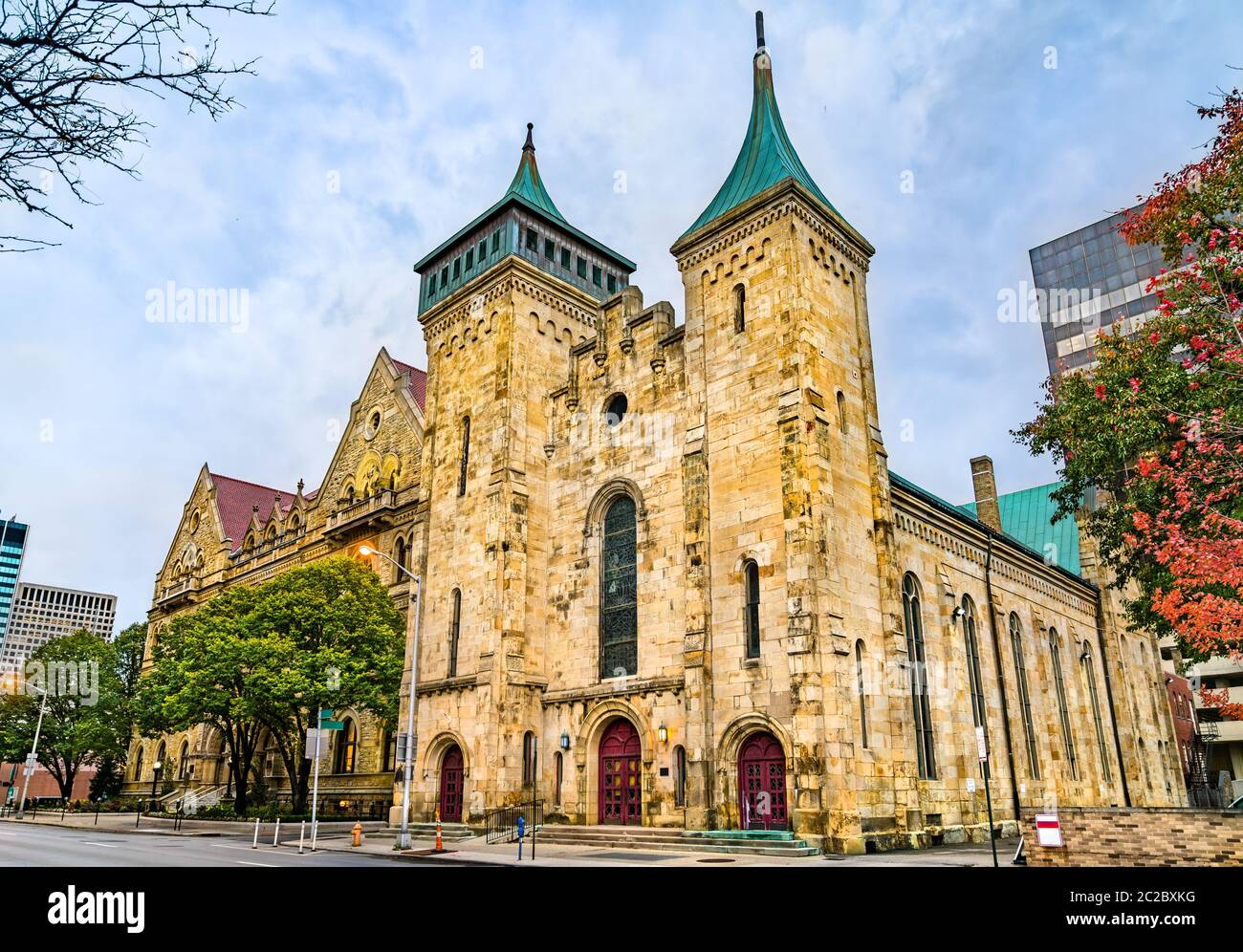 Second Presbyterian Church in Columbus, Ohio Stock Photo - Alamy