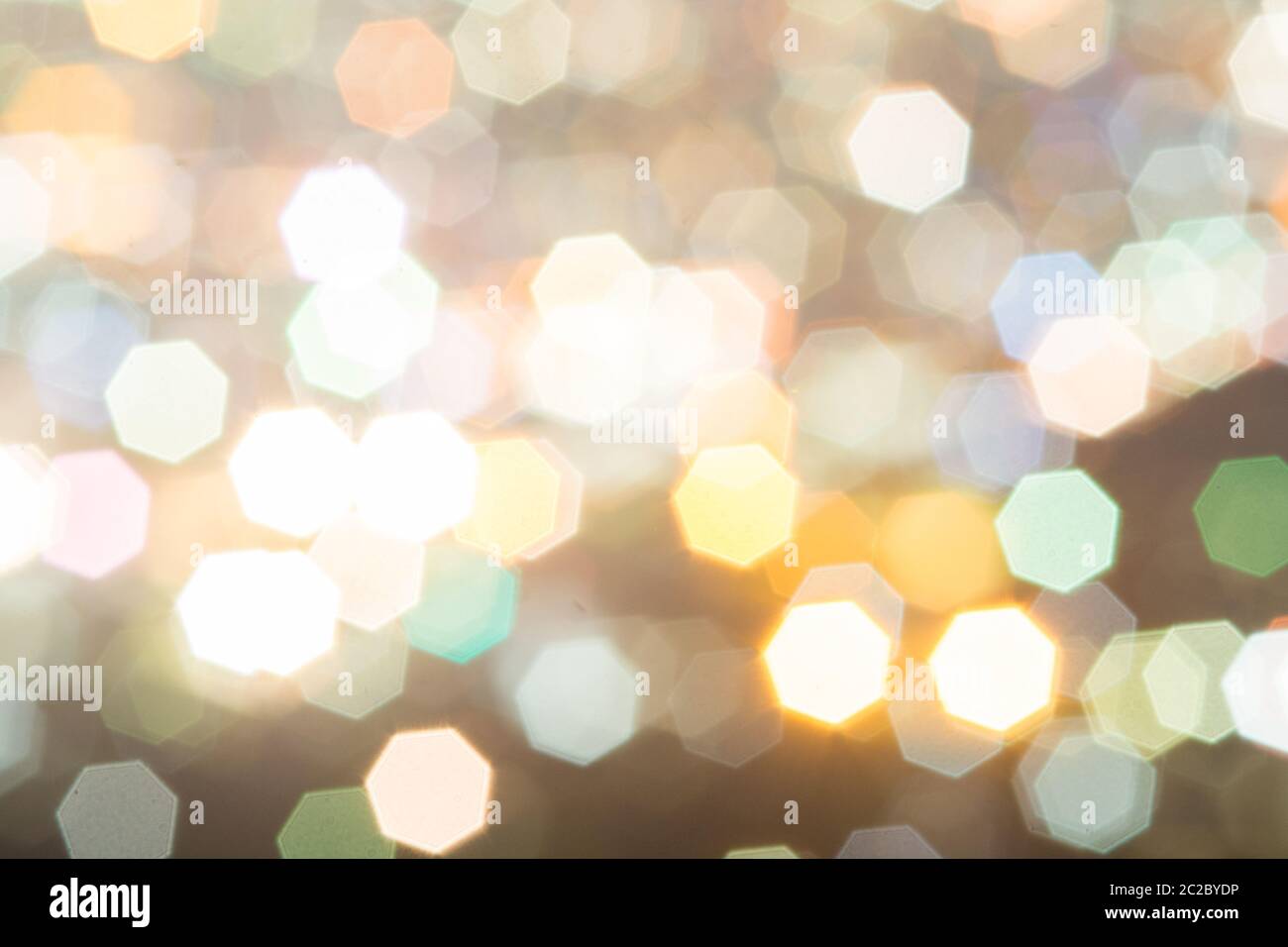 Abstract, Beautiful Bokeh landscape of city at night, Bokeh light and ...