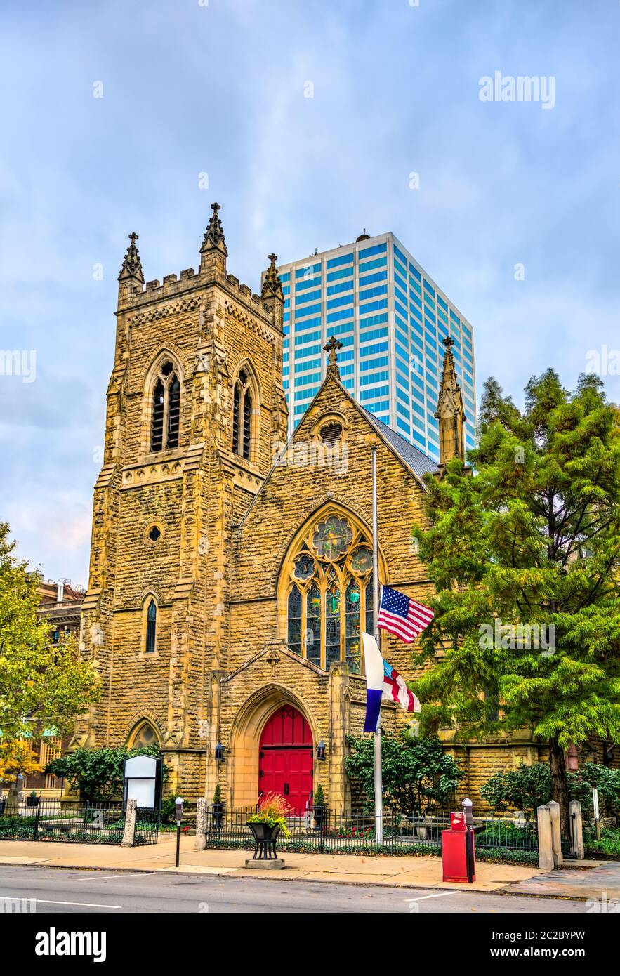 Trinity Episcopal Church in Columbus, Ohio Stock Photo - Alamy