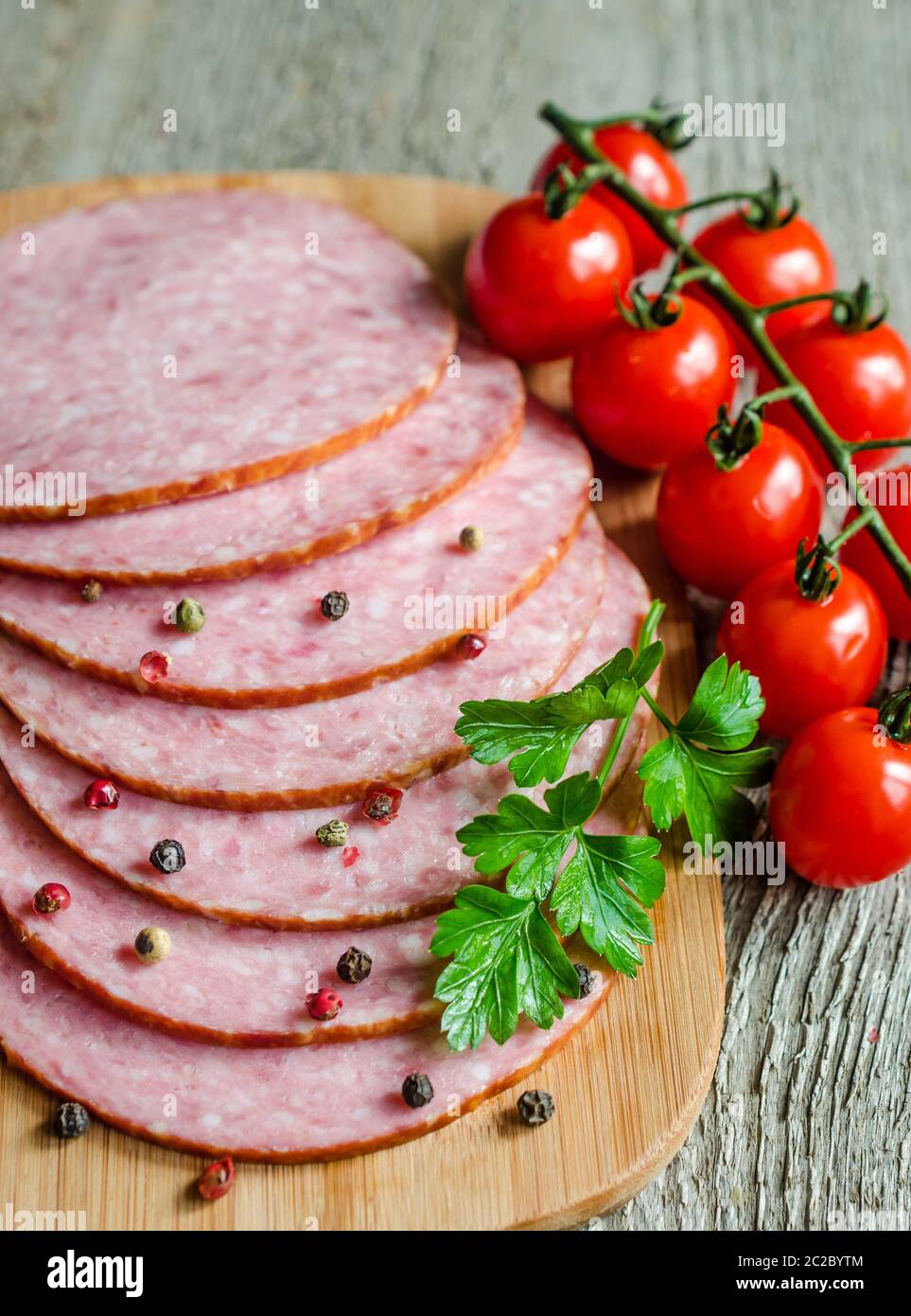 Big salame hi-res stock photography and images - Alamy