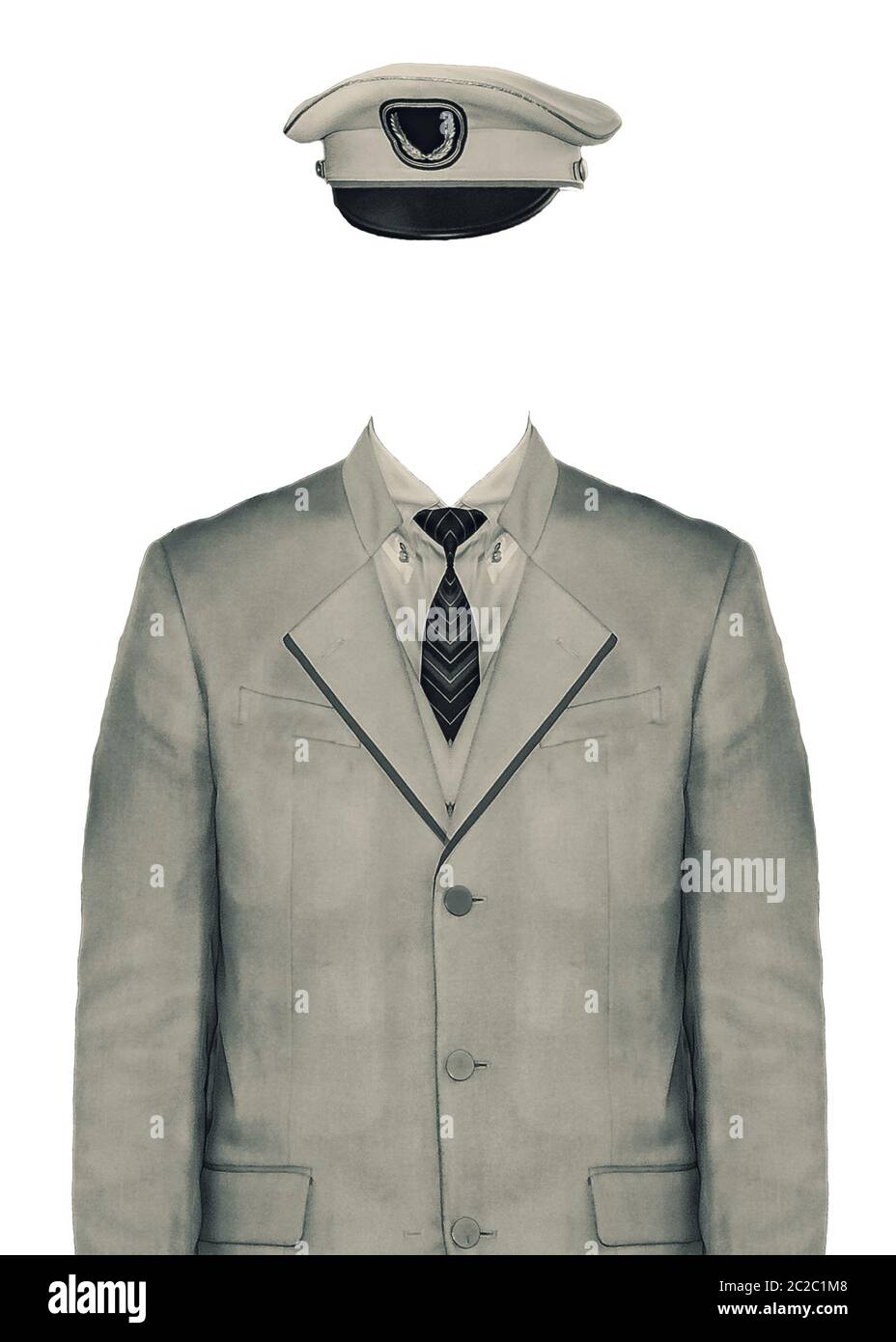 Headless Uniform Person Isolated Photo Stock Photo - Alamy