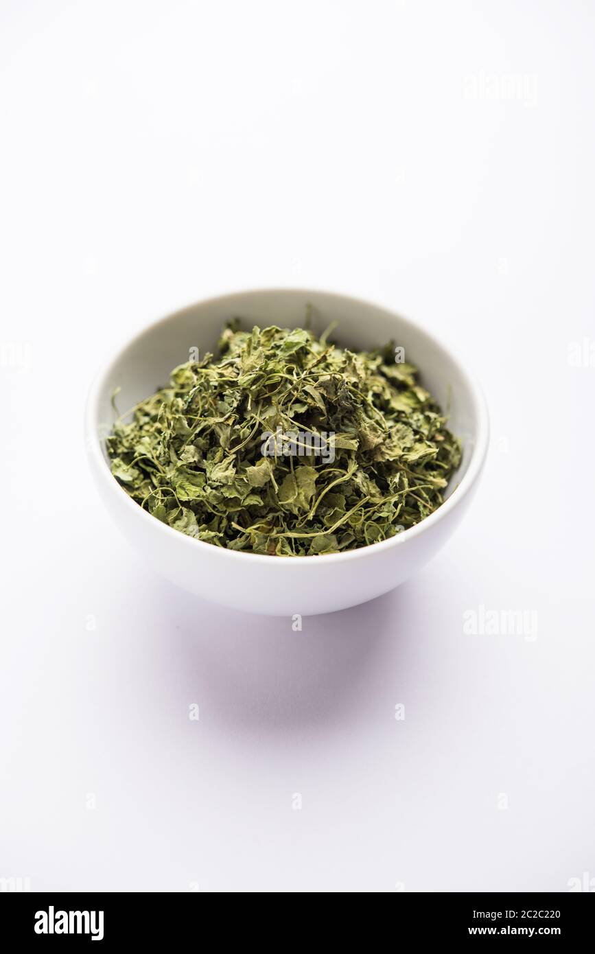 Kasuri Methi / Kasoori Methi or dried fenugreek leaves also known as ...