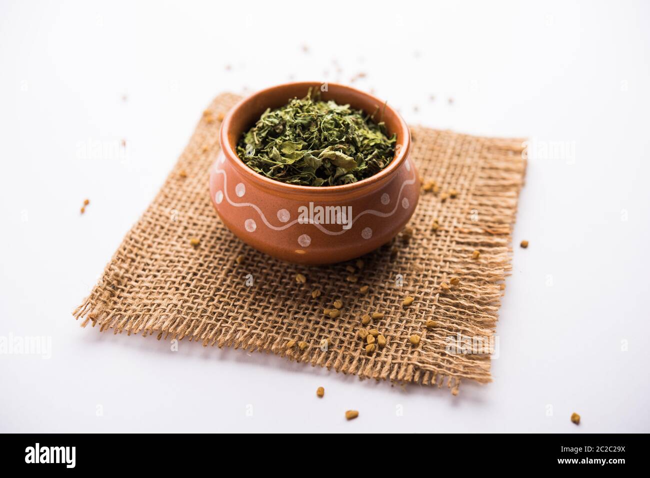 Kasuri Methi / Kasoori Methi or dried fenugreek leaves also known as ...