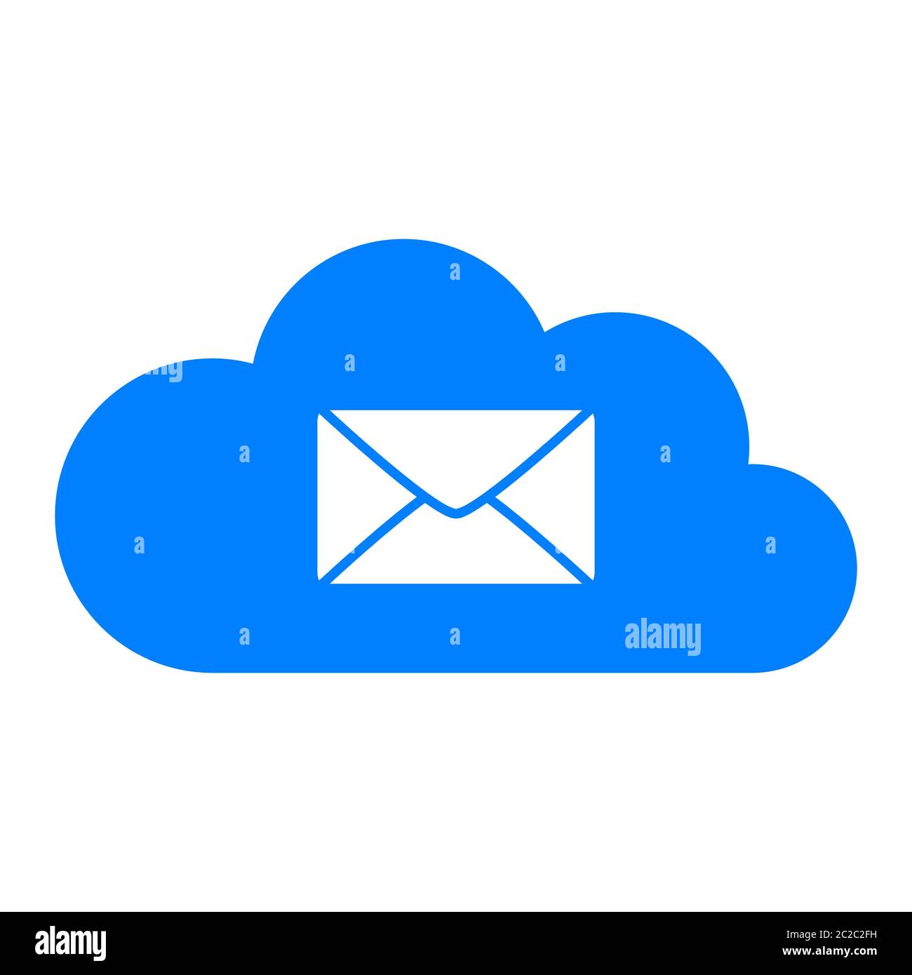 Envelope and cloud Stock Photo - Alamy