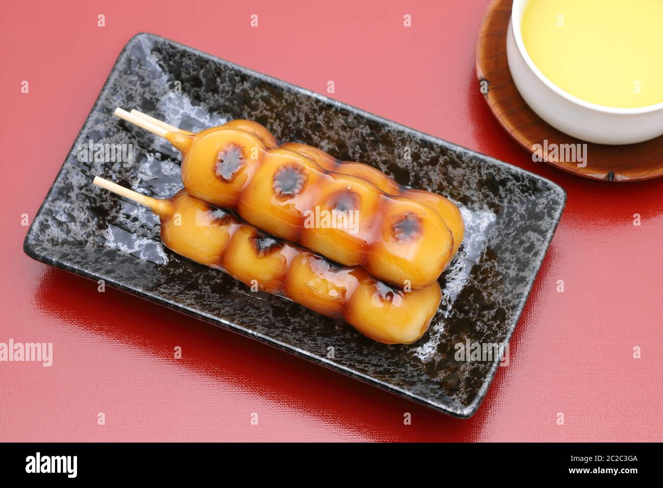 Japanese confectionery, Mitarashi dango for traditional sweet image ...